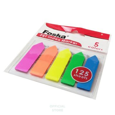Foska Arrow Shaped Index Marker 5 color 125 Sheets | Rokomari.com