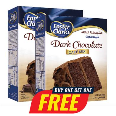 Foster Clark's Dark Chocolate Cake Mix (ডার্ক চকোলেট কেক মিক্স) - 500 ...