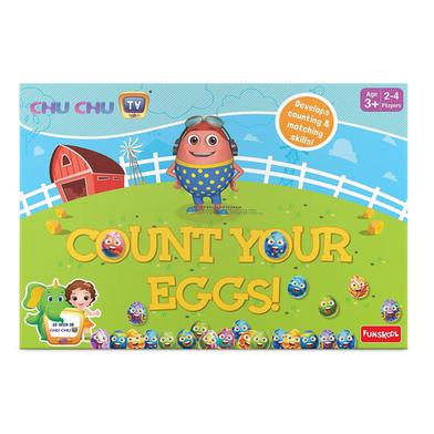 Funskool Chu Chu Count Your Eggs Board Game For Kids : Funskool ...