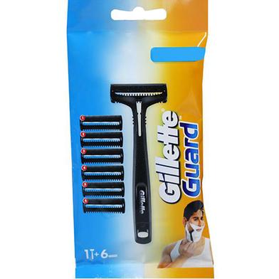 Gillette Guard Razor with 6 Cartridges - RA0036 : Gillette | Rokomari.com