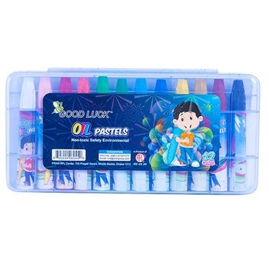Good Luck Oil Pastels Pencil 12 Pcs - 97937 : Good Luck | Rokomari.com