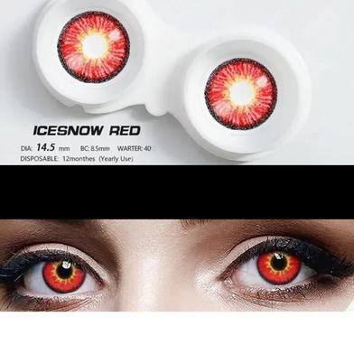 Halloween Red Color Contact Lenses : Non-Brand | Rokomari.com