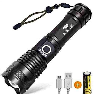High Lumens LED XHP50 Tactical Flashlights with Rechargeable Battery ...