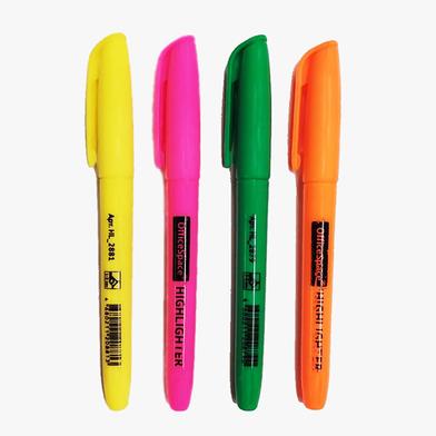 Highlighter Office Space 4 Pcs Pack : Luxor | Rokomari.com