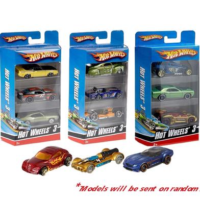 Hot Wheels Basic Car Assortment 3 Pcs - K5904 : Hot Wheels | Rokomari.com
