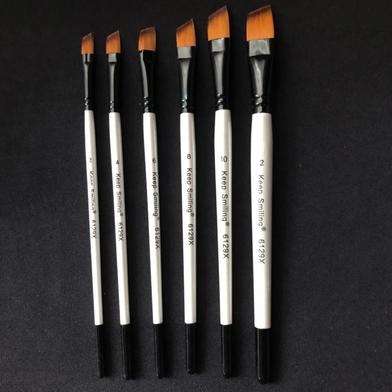 Keep Smiling Angular brush set , 6 pcs - 6129X : Keep Smiling | Rokomari.com