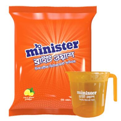 Minister Bright Wash Detergent Powder - 500 Gm (With 1.5L Mug FREE ...