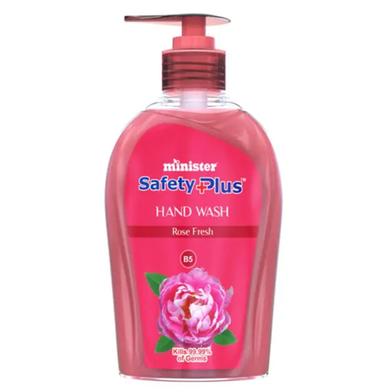 Buy Minister Safety Plus Hand Wash Pump (Rose Fresh) - 200 Plus 50 Ml ...