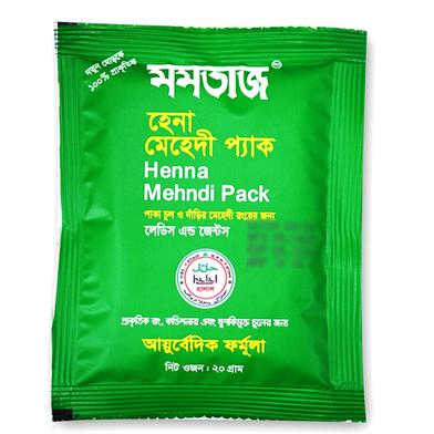 Mumtaz Henna Mehndi Pack - (3X20gm = 60gm) : Mumtaz Herbal Products ...