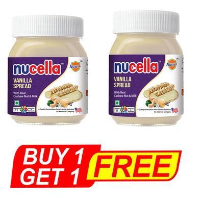 Nutri Plus Nucella Plus White Chocolate Bread Spread (Cashewnut and ...