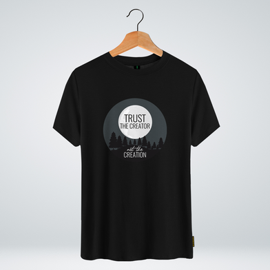One Ummah BD 'Trust the creator' Design Classic Round Neck Half Sleeve ...