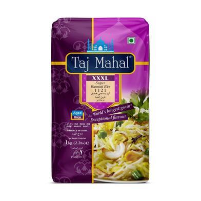 Taj Mahal Basmati Premium Rice - 1 kg - TM3XL1000P : Taj Mahal ...