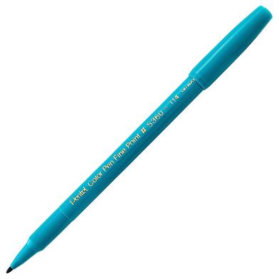 Pentel Color Pen Single Color Tarquoise - S360-T114EG : Pentel ...
