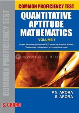 Quantitative Aptitude Math - Vol. 1: P. N. Arora | Rokomari.com