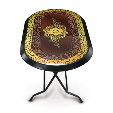 RFL Dining Table 6 Seat Elegant S/L Print Jewel -Black - 923182 : RFL ...