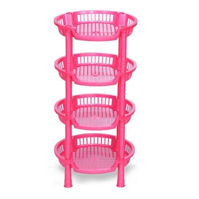 RFL Round Rack 4 Step - Pearl Pink - 95611 : RFL | Rokomari.com