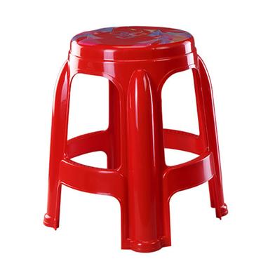 RFL Round Stool High (Printed) - Red - 76779 : RFL | Rokomari.com