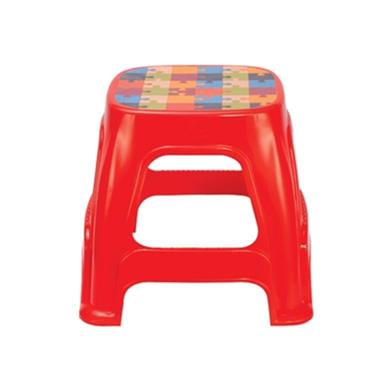 RFL Square Stool Medium - Red - 95684 : RFL | Rokomari.com