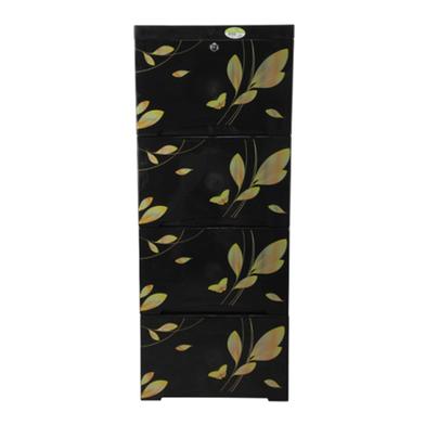 RFL Supreme Wardrobe (Single-4D)-Golden Black - 861532 : RFL | Rokomari.com