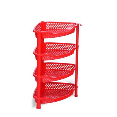 Rfl Corner Rack 4 Step-Red - 86279 : RFL | Rokomari.com