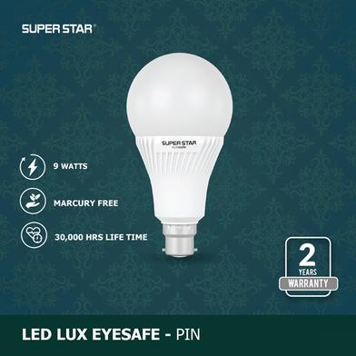 Super Star LED Lux Eye Safe AC LED 9W Daylight Bulb B22- Pin ...