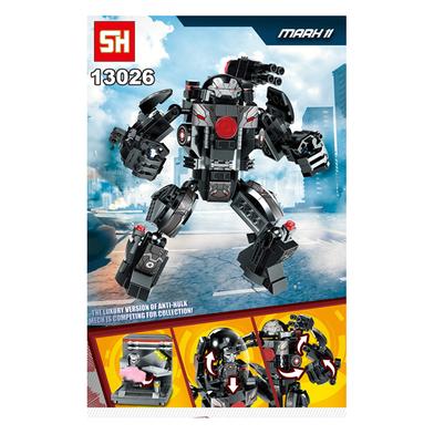 Superhero Ninja 3D DIY Block Toys: Transformable Iron Figures - Great ...