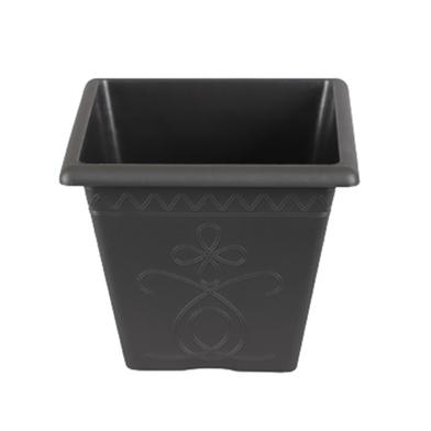 TEL Design Square Planter 12 Inch-Silver - 861732 : TEL Plastic ...