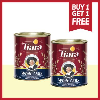 Tiara White Oats (সাদা ওটস) - 500 gm - Buy 1 Get 1 Free : Foster Clarks ...