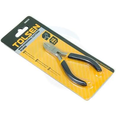 Tolsen Mini Diagonal Cutting Pliers 4.5 Inch Bi-Dipped Handle - 10033 : Tolsen Tools and More ...