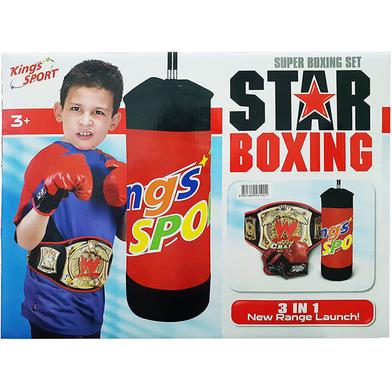WWE Boxing Set Toy for kids 3 in 1 Boxing Practice Set with Gloves Belt ...