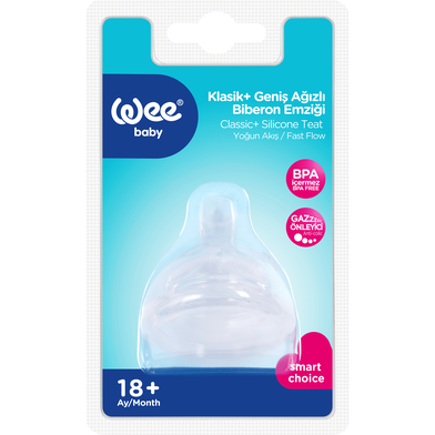 Wee Baby Classic Plus Silicone Teat (18 Plus Months) : Wee Baby ...
