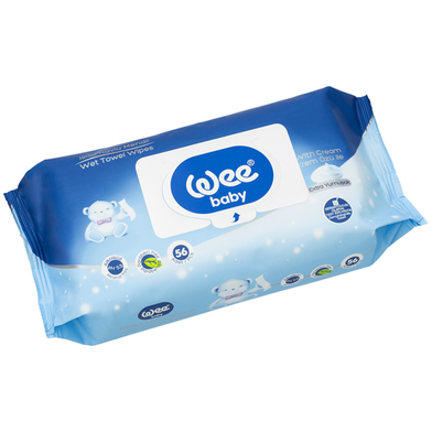 Wee Baby Wet Towel Wipes - 56 pcs : Wee Baby | Rokomari.com