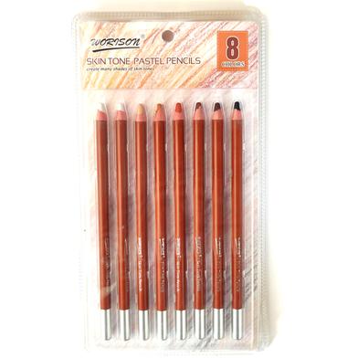 Worison Skin Tone Pastel Pencils, 8 Colours : Worison | Rokomari.com