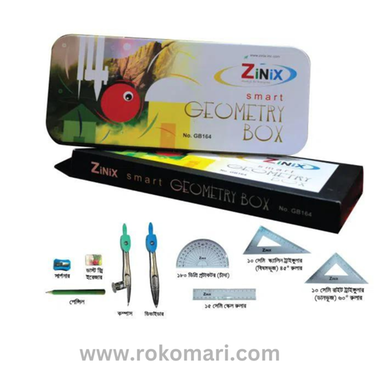 Zinix Smart Geometry Box 1Piece - GB164 : Zinix | Rokomari.com
