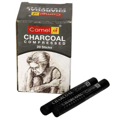 Camel Charcoal Compressed Sticks 3Pcs : Camel | Rokomari.com