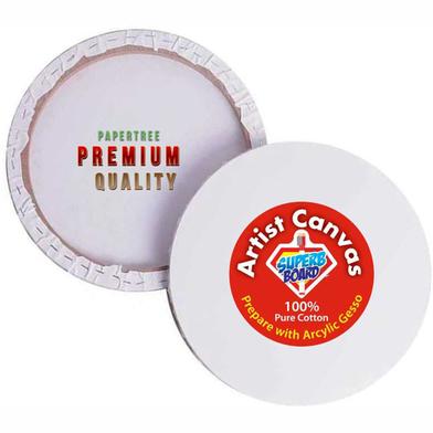 White Round Canvas 10x10 inch : Non-Brand | Rokomari.com