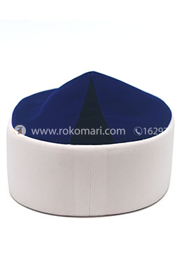 Egyptian Muslim Prayer Tupi - Blue and White Color (Large Size ...