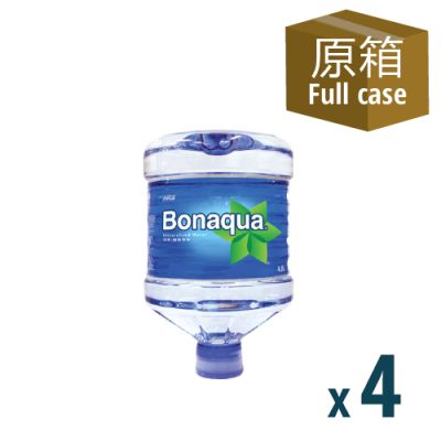 Bonaqua Mineralized Water 4.8L Mini Carboy 4P | Swire Coca-Cola eShop