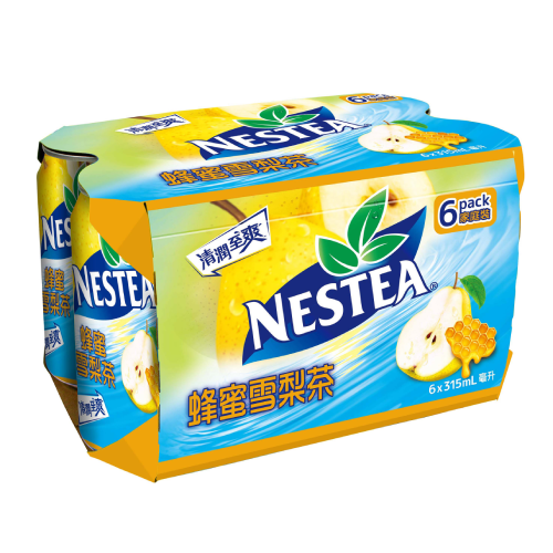 Nestea Honey Pear Tea 315ml CAN 6P | Swire Coca-Cola eShop