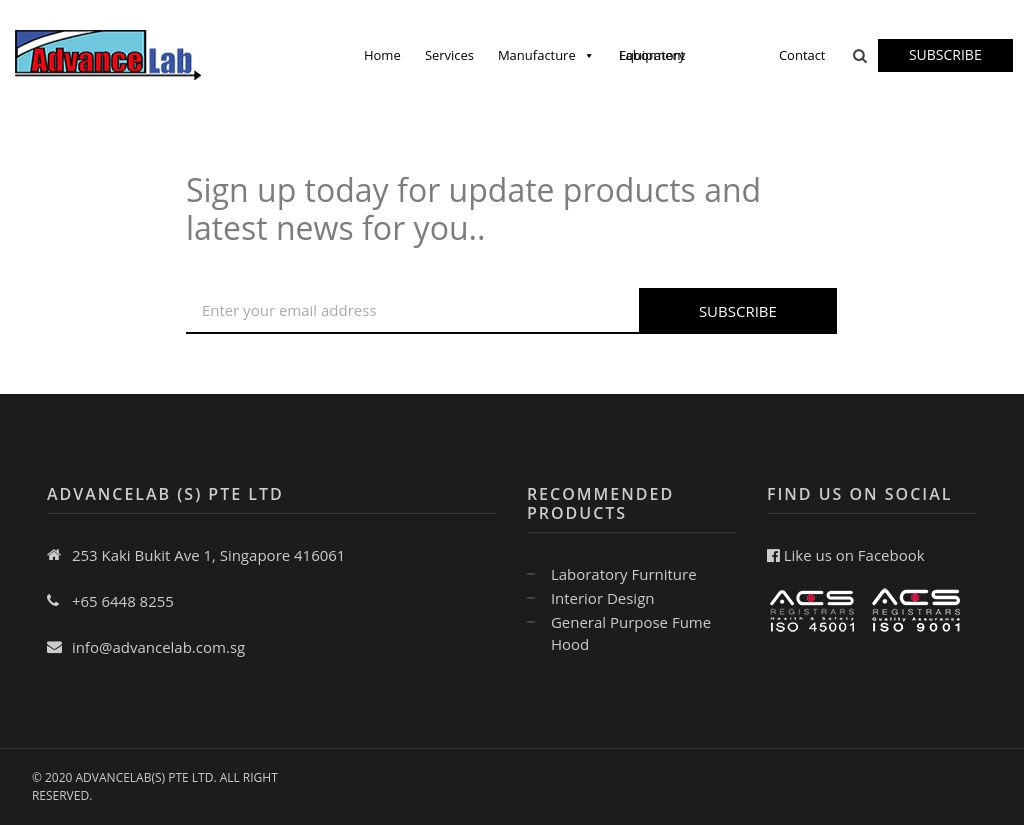 advancelab.com.sg - .SG Domain Names: Singapore Business Directory