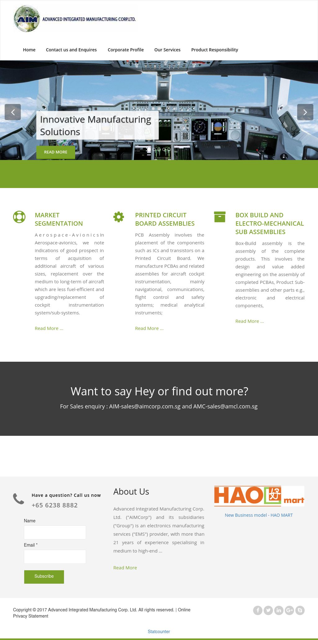 aimcorp.com.sg - .SG Domain Names: Singapore Business Directory