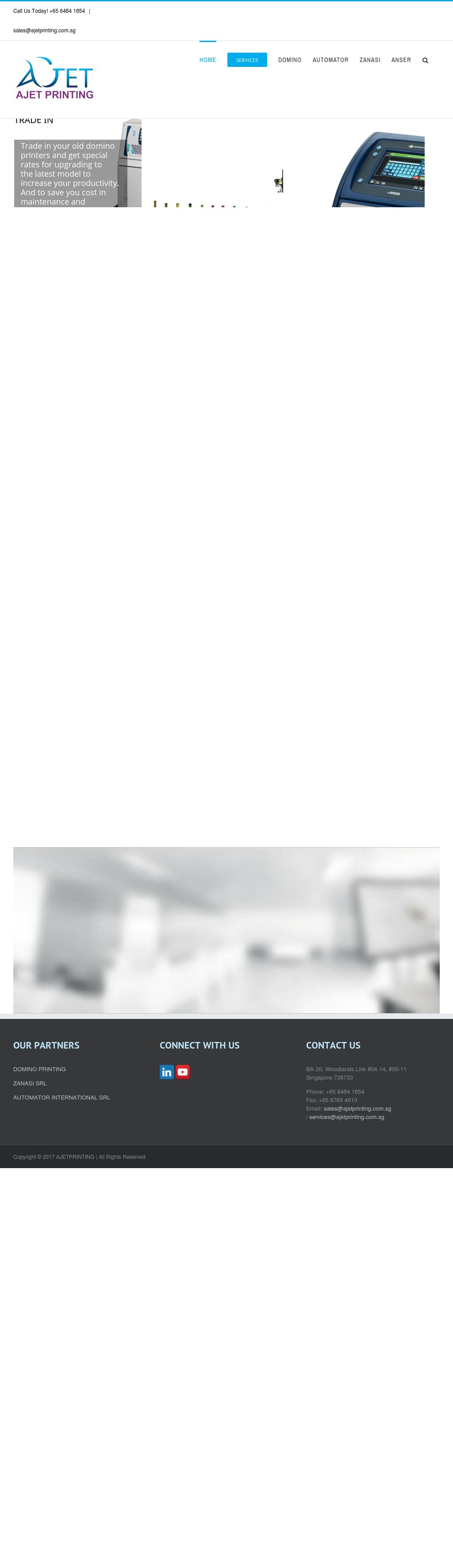 ajetprinting.com.sg - .SG Domain Names: Singapore Business Directory