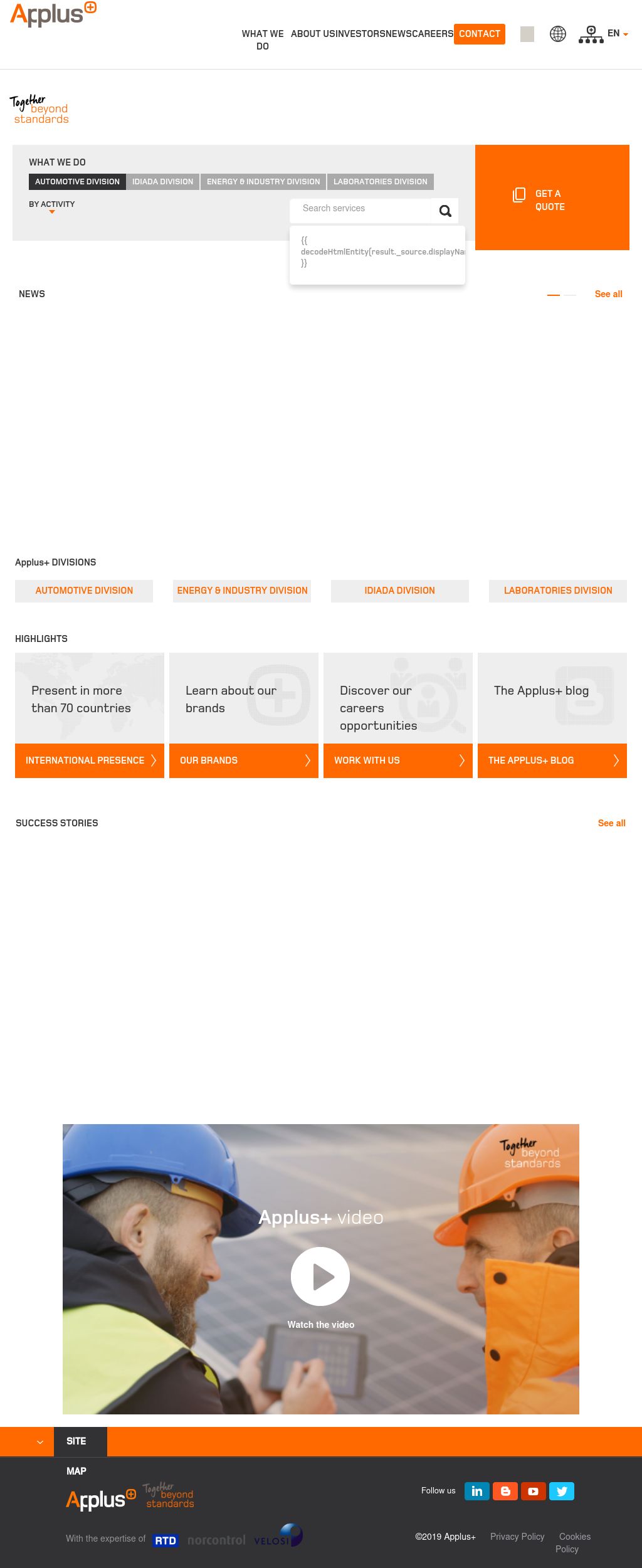 applus.com.sg - .SG Domain Names: Singapore Business Directory