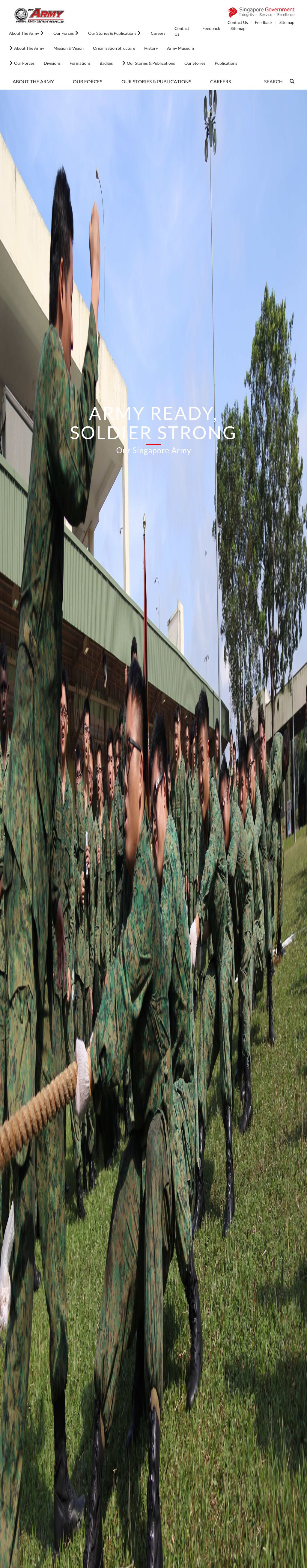 army.gov.sg - .SG Domain Names: Singapore Business Directory