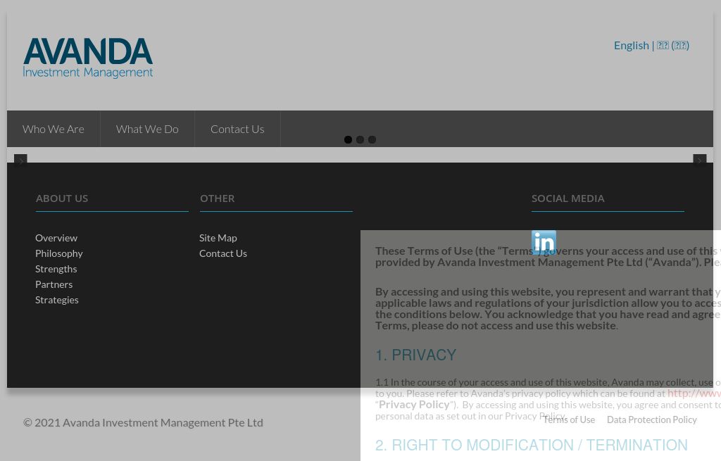 avanda.sg - .SG Domain Names: Singapore Business Directory