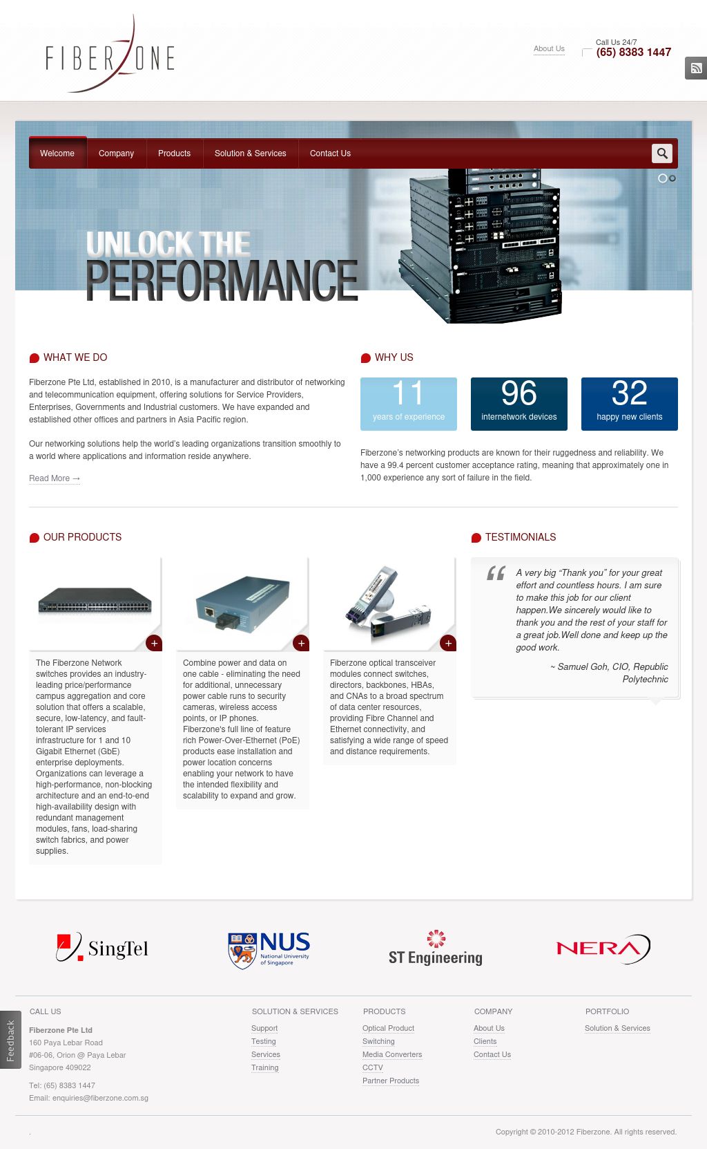 fiberzone.com.sg - .SG Domain Names: Singapore Business Directory