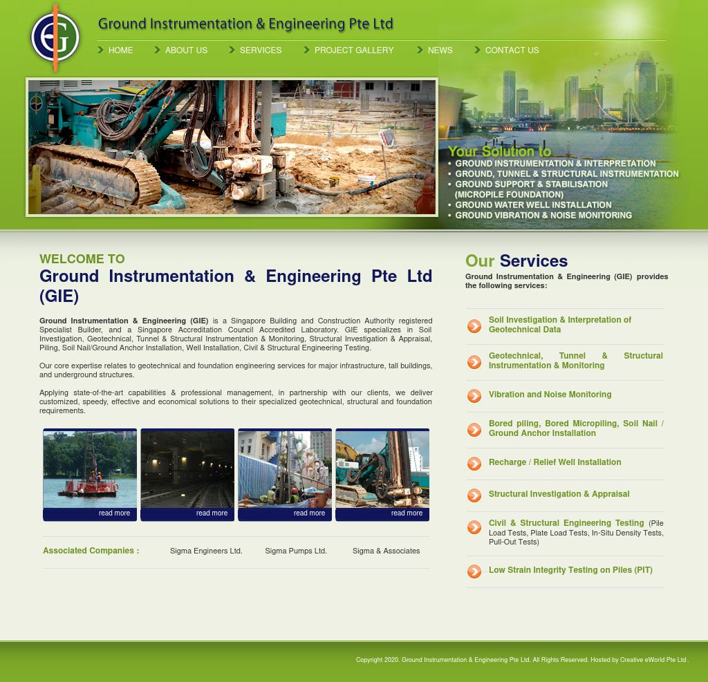 gie.com.sg - .SG Domain Names: Singapore Business Directory