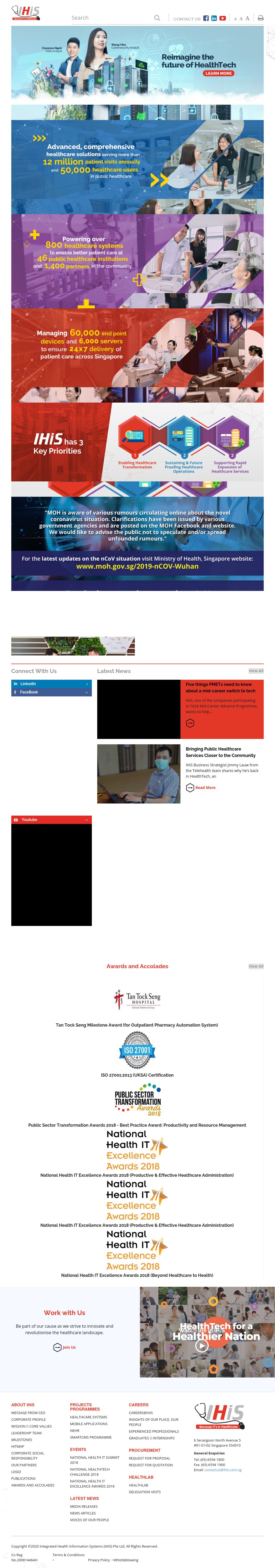 ihis.com.sg - .SG Domain Names: Singapore Business Directory