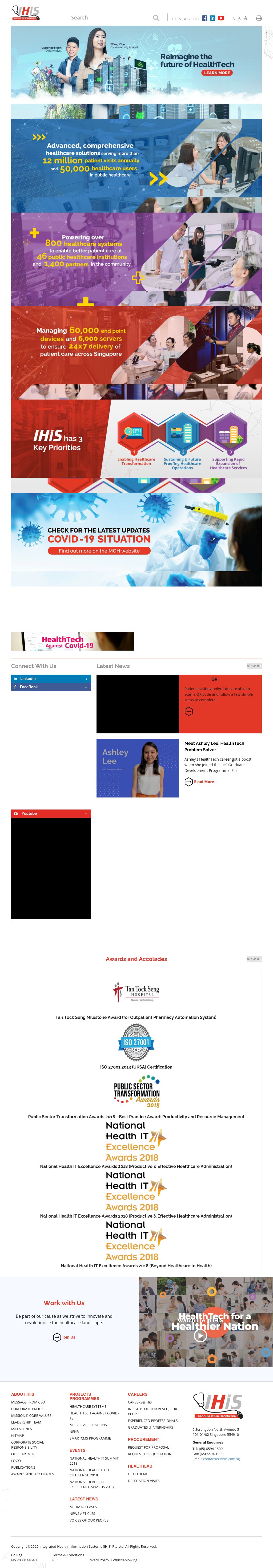 ihis.com.sg - .SG Domain Names: Singapore Business Directory