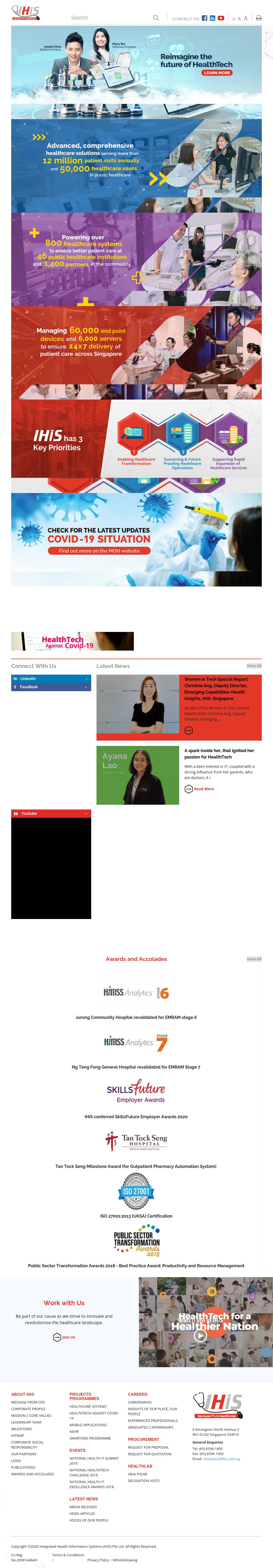 ihis.com.sg - .SG Domain Names: Singapore Business Directory